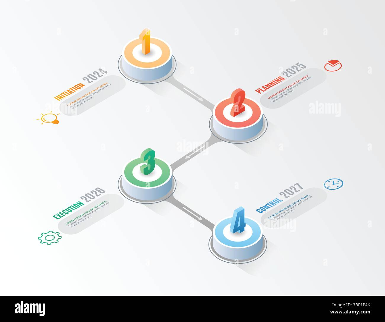 Work flow icons Stock Vector Images - Alamy