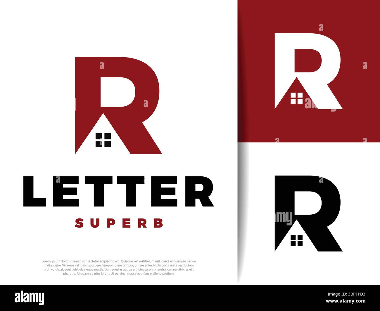 Compact home office Stock Vector Images - Alamy