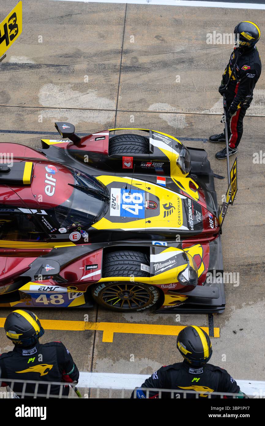 Imola, Italy. 5th July, 2025. VDS PANIS RACING #48 (GRAY, MILESI, MASSON) ready to depart from ...