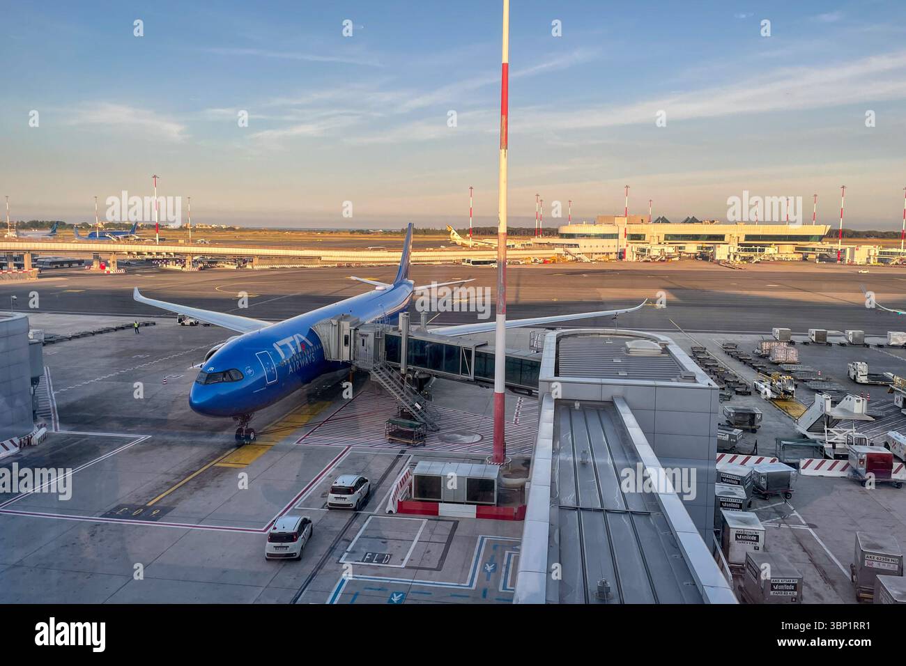 A Plane from ITA Airways, at Rome Airport. Rome, Italy. June 2, 2025 ...