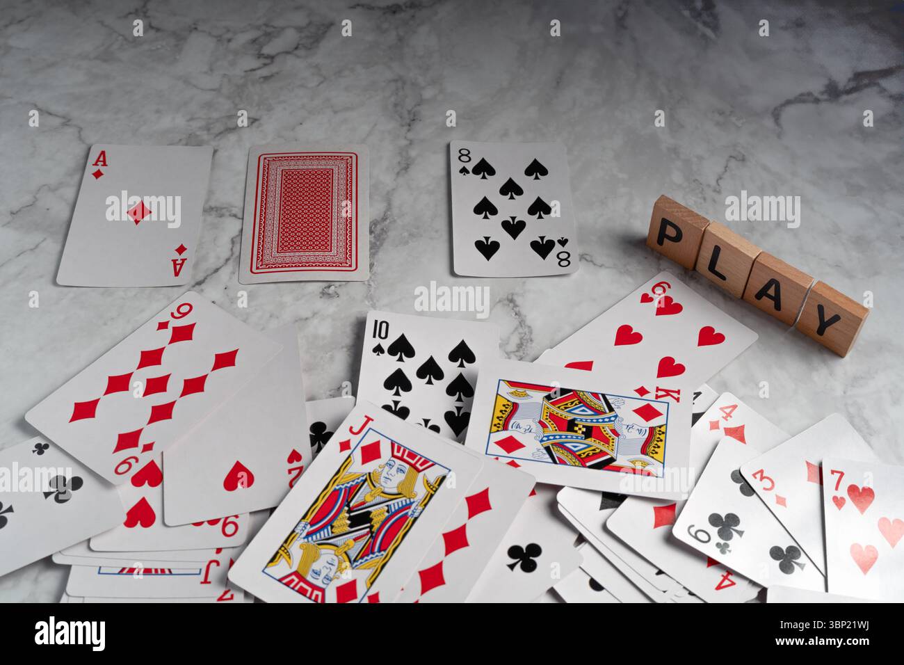 Playing card eight spades hi-res stock photography and images - Alamy