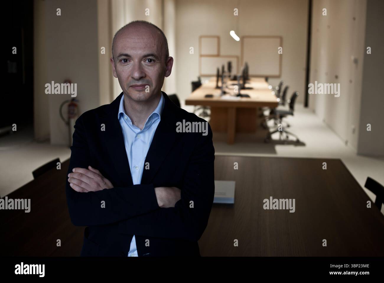 Óscar García Maceiras, CEO of Inditex (owner of Zara), at the Zara ...