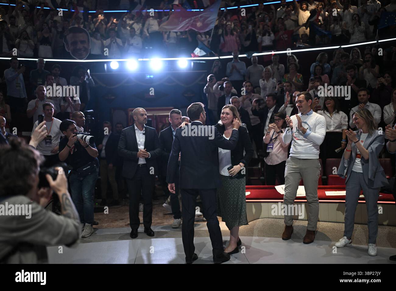 Paris, France. 05th July, 2025. French President, Emmanuel Macron and ...