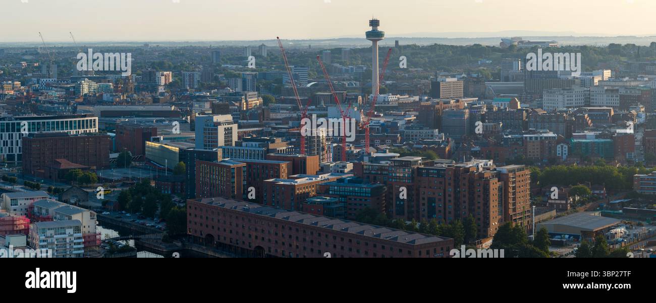 Aerial view liverpool museum three hi-res stock photography and images ...