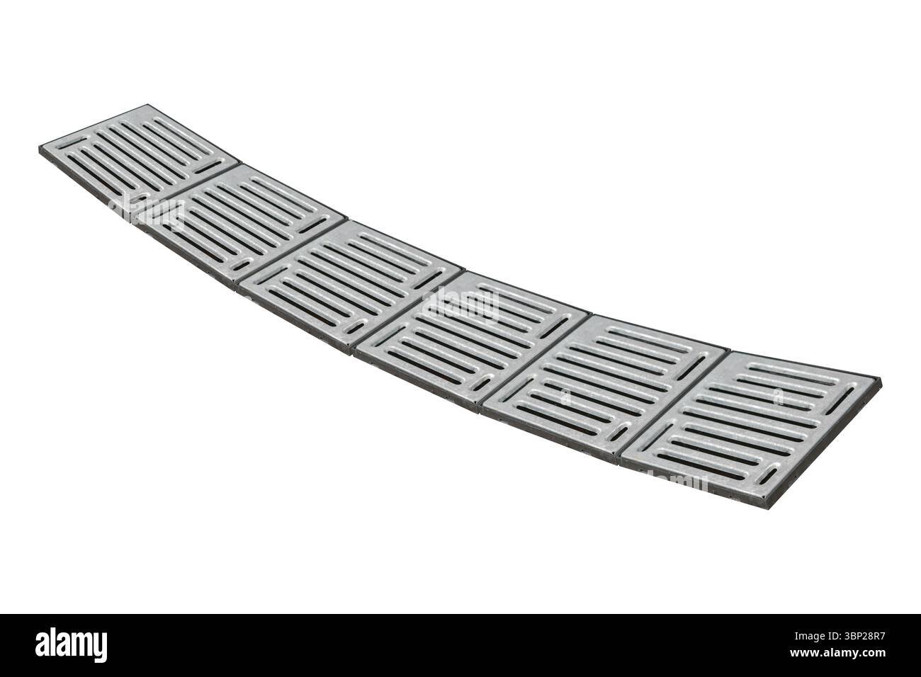 Construction drain system trench Cut Out Stock Images & Pictures - Alamy