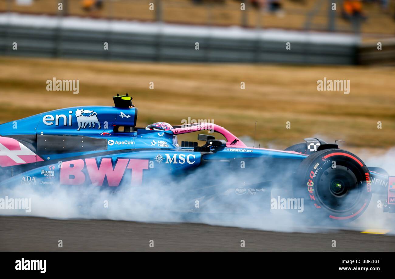 43 COLAPINTO Franco (arg), Alpine F1 Team A525, action crash, accident ...