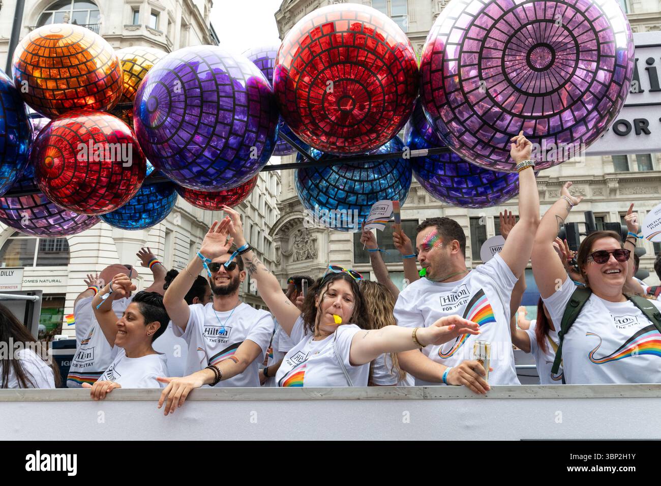 London, UK. 5 July 2025. London's Pride in London parade filled the ...