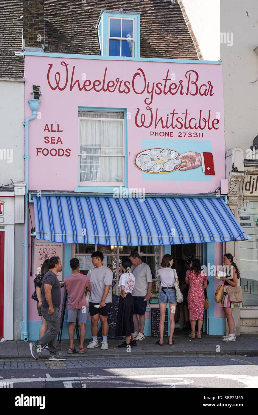Wheelers Oyster Bar in Whitstable, Kent, England United Kingdom UK ...