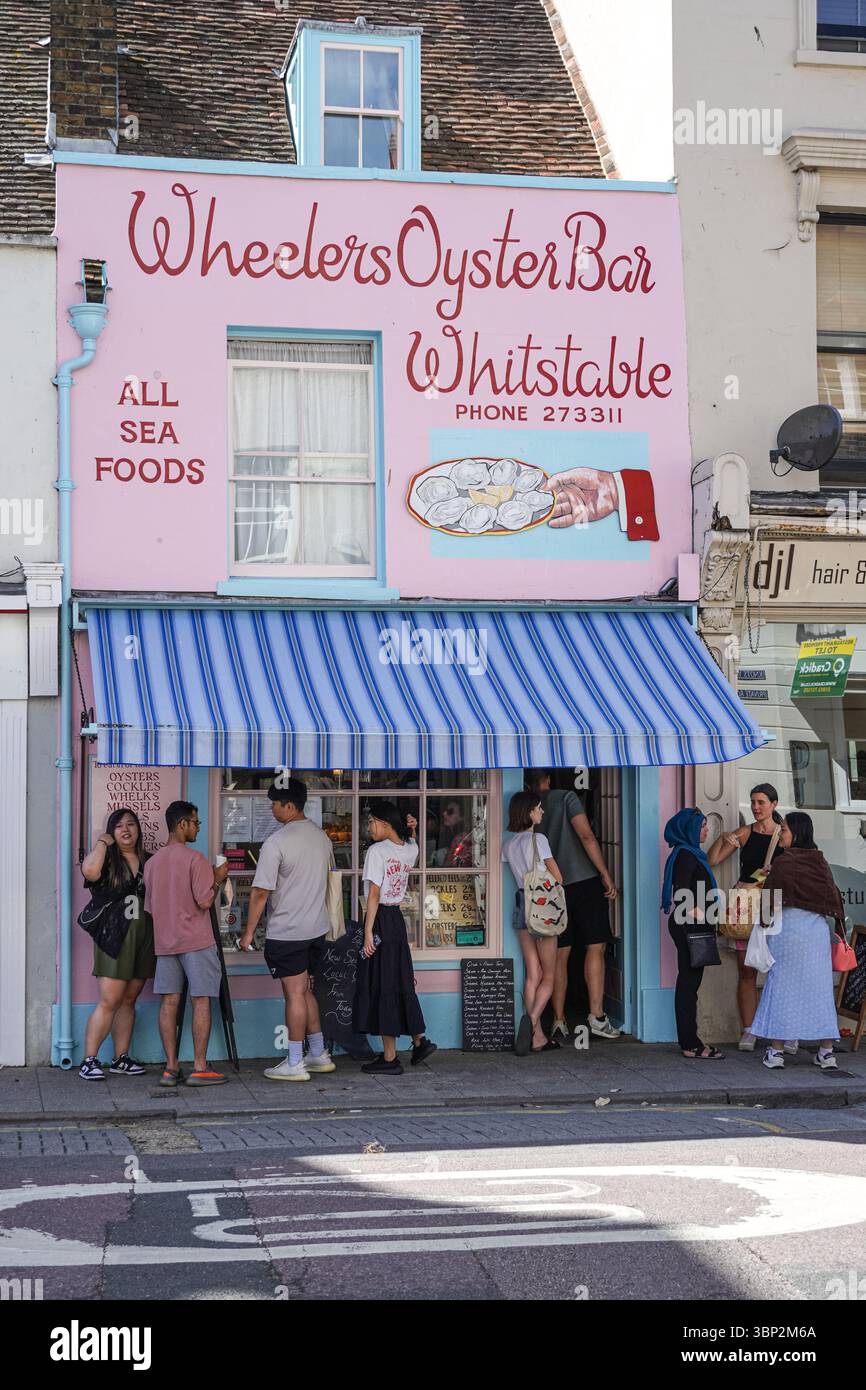 Wheelers Oyster Bar in Whitstable, Kent, England United Kingdom UK ...