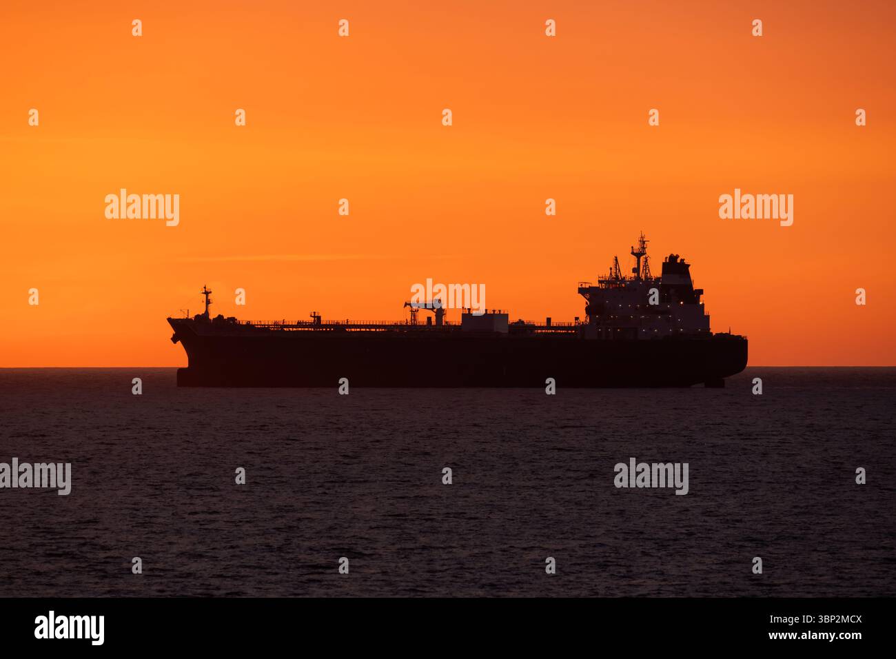 Crude oil tanker sunset hi-res stock photography and images - Alamy