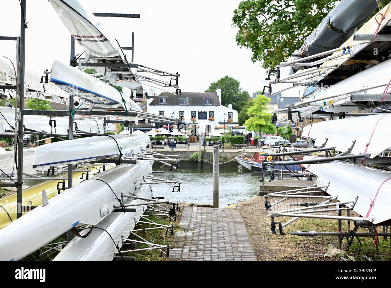 Eel Pie Island is situated in the tidal Thames in West London, and is ...