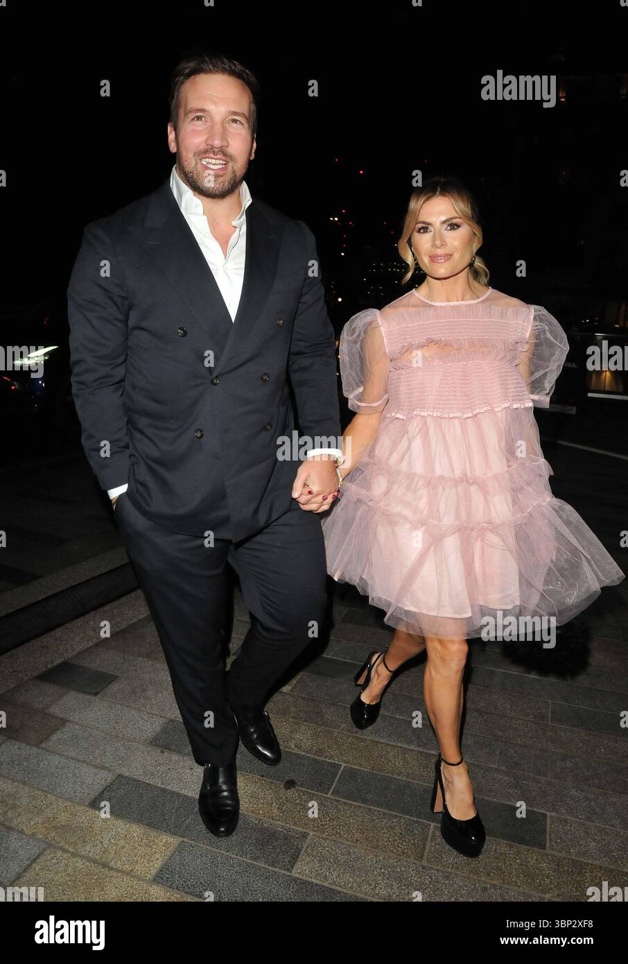 Paul Doran-Jones and Zoe Hardman at the Vanity Fair EE Rising Star ...