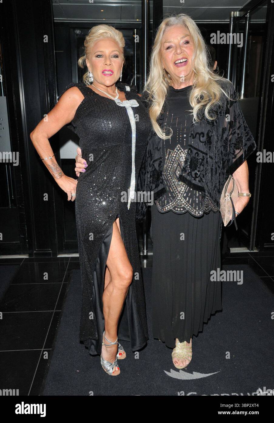 Samantha Fox and her mother Carole Fox at the "This is Icon" fashion ...