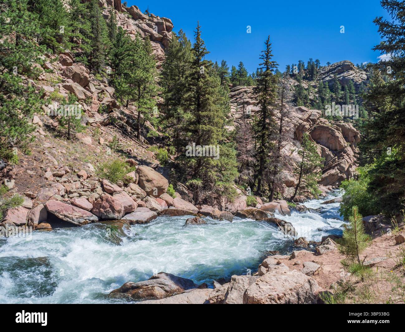 South Platte River, Eleven Mile Canyon Recreation Area, Pike National ...