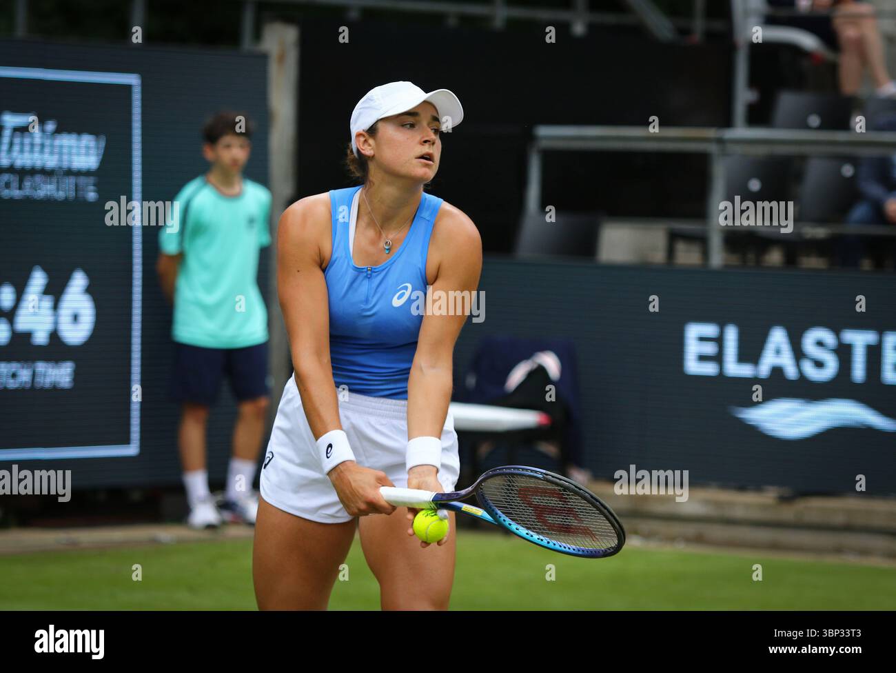 Berlin, Germany - June 16, 2025: Caroline DOLEHIDE of USA serves during ...