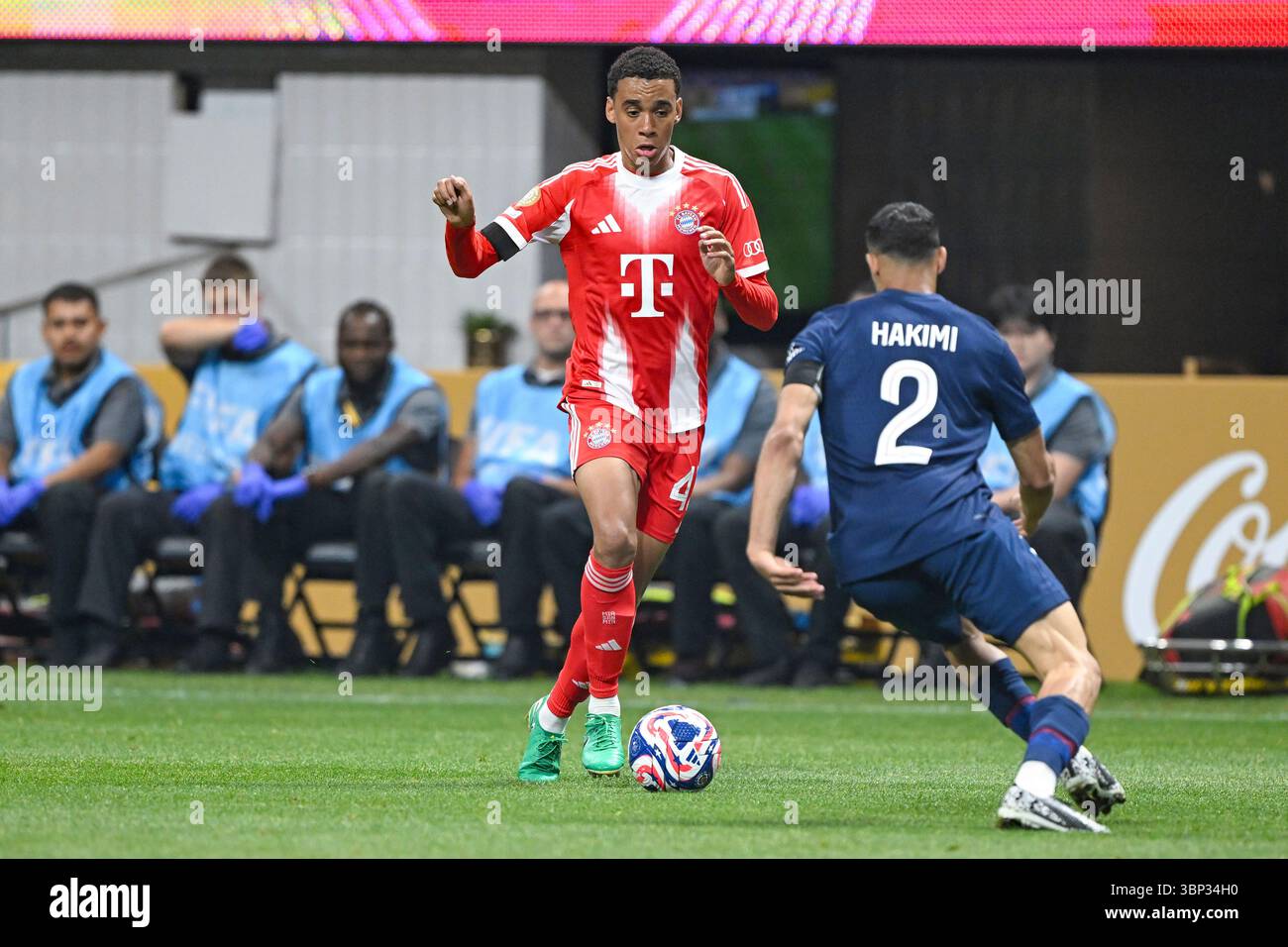 ATLANTA, GA – JULY 05: Bayern Munich midfielder Jamal Musiala (42 ...
