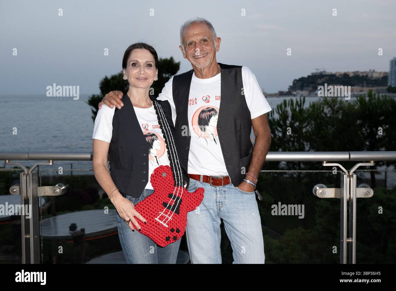 Marc Toesca and his wife Sabine attend the 21st Fight Aids gala at ...