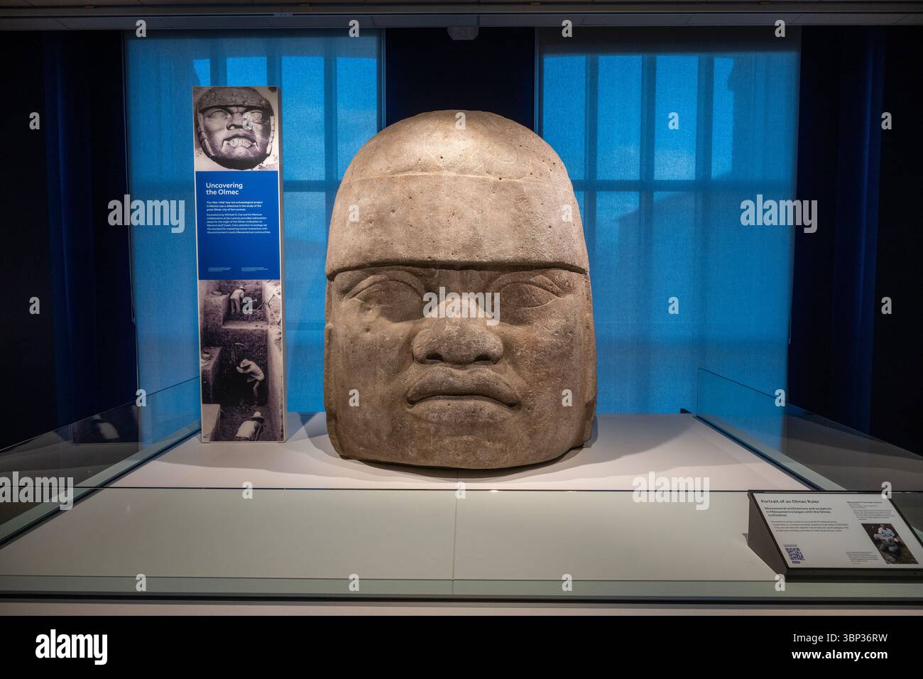 Monument 17 from San Lorenzo, Cast, life size. Early Preclassic, 1250 ...