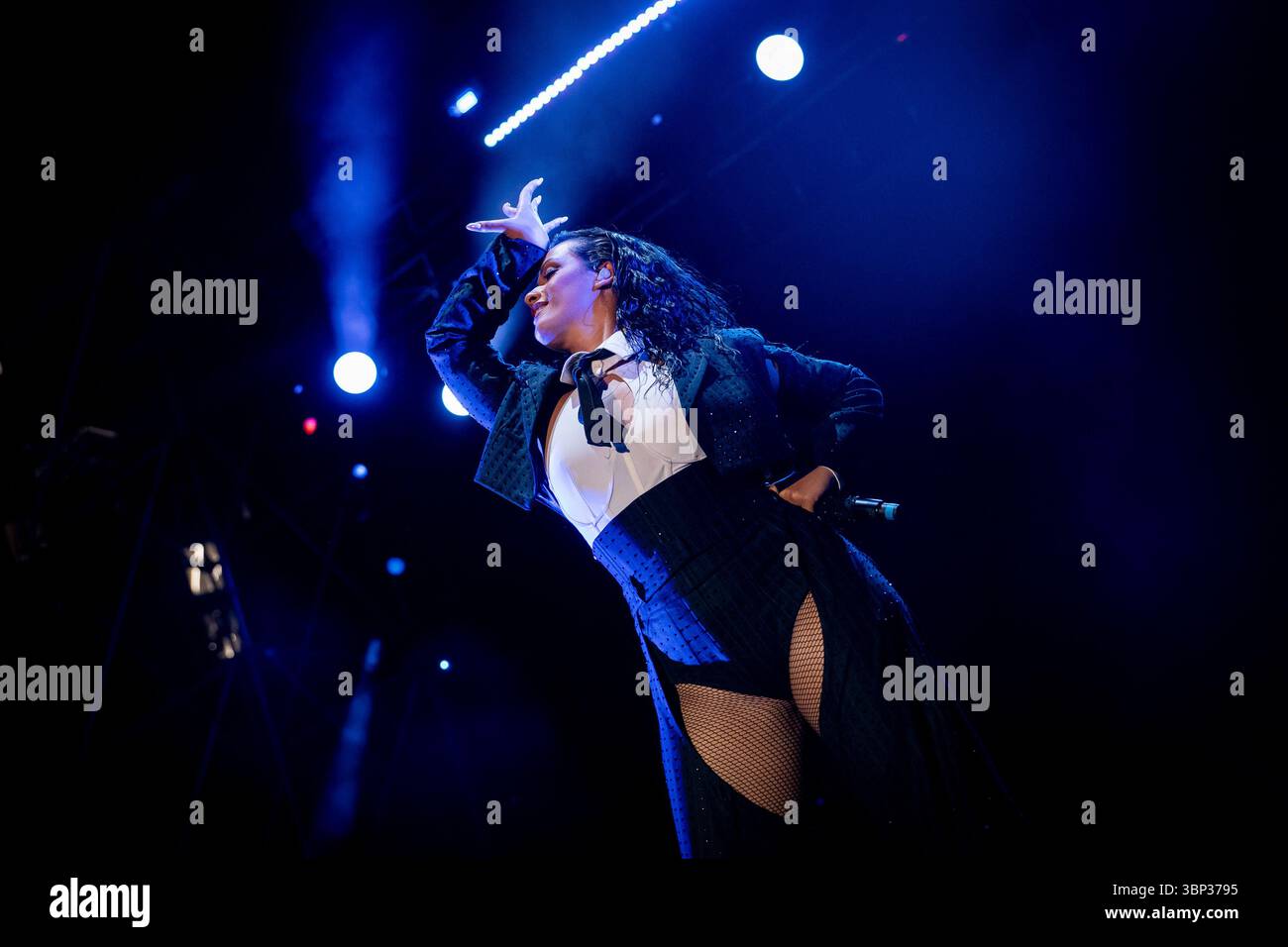 Chanel performs on the Plaza de España stage of MADO 2025 (Madrid ...