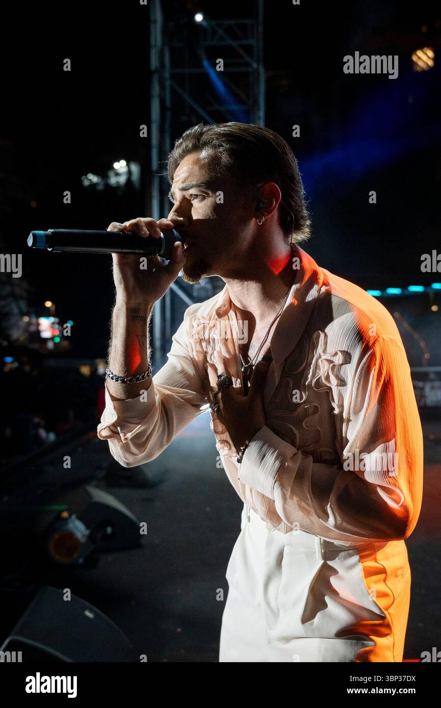 Madrid, Spain. 04th July, 2025. Lucas Curotto performs during MADO 2025 ...