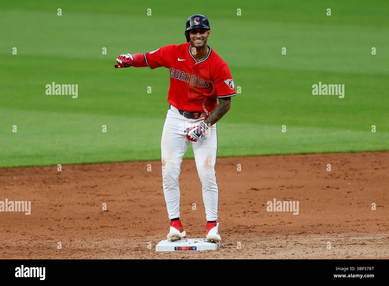 July 05, 2025: Cleveland Guardians shortstop Brayan Rocchio (4 ...