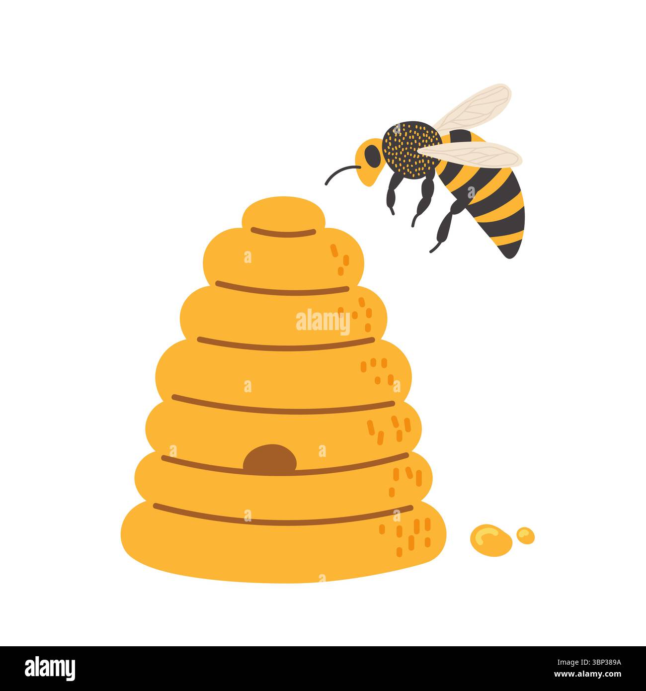 Vibrant insect gathering Stock Vector Images - Alamy