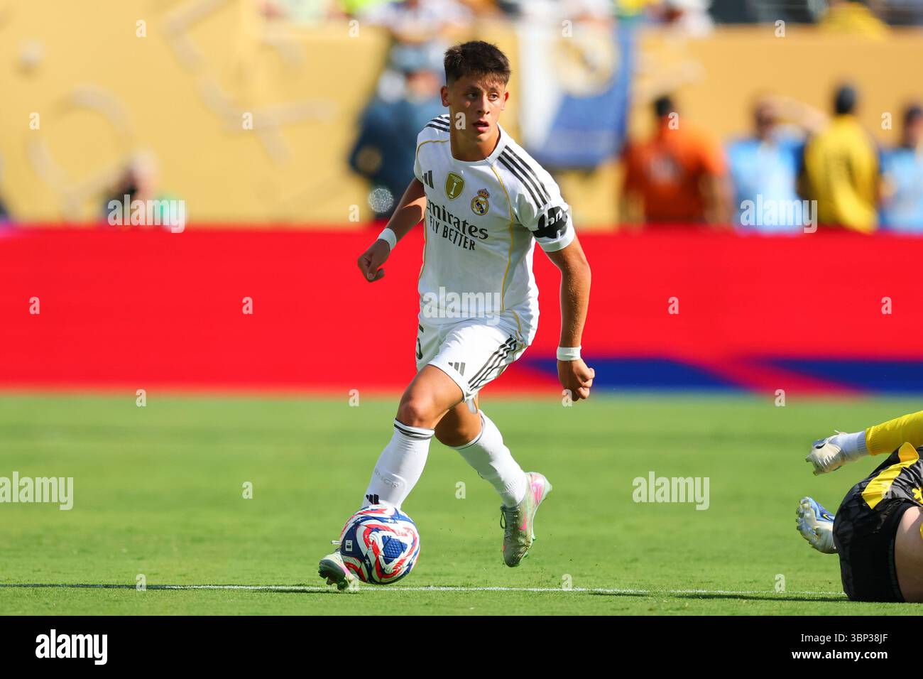 EAST RUTHERFORD, NJ - JULY 05: Arda Guler #15 of Real Madrid CF ...