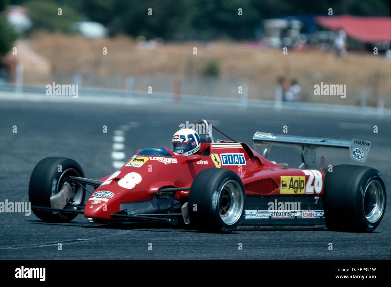 1982 Didier Pironi - Scuderia Ferrari SpA SEFAC - Ferrari 126C2 - F1 ...