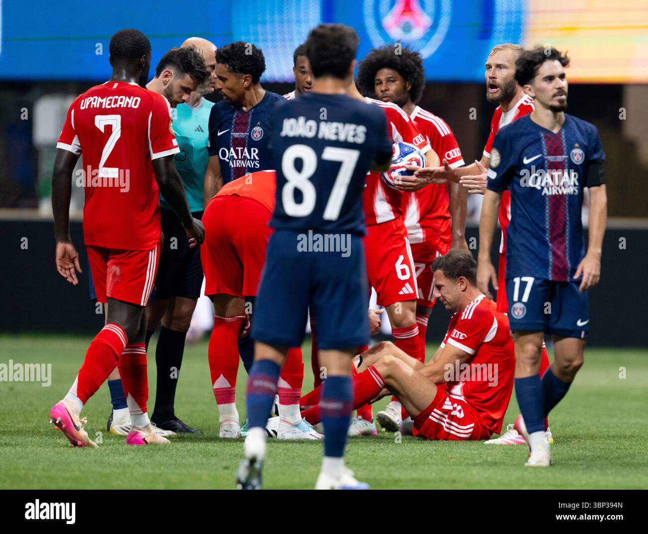 05 July 2025, USA, Atlanta: Soccer: Club World Cup, Paris Saint-Germain ...