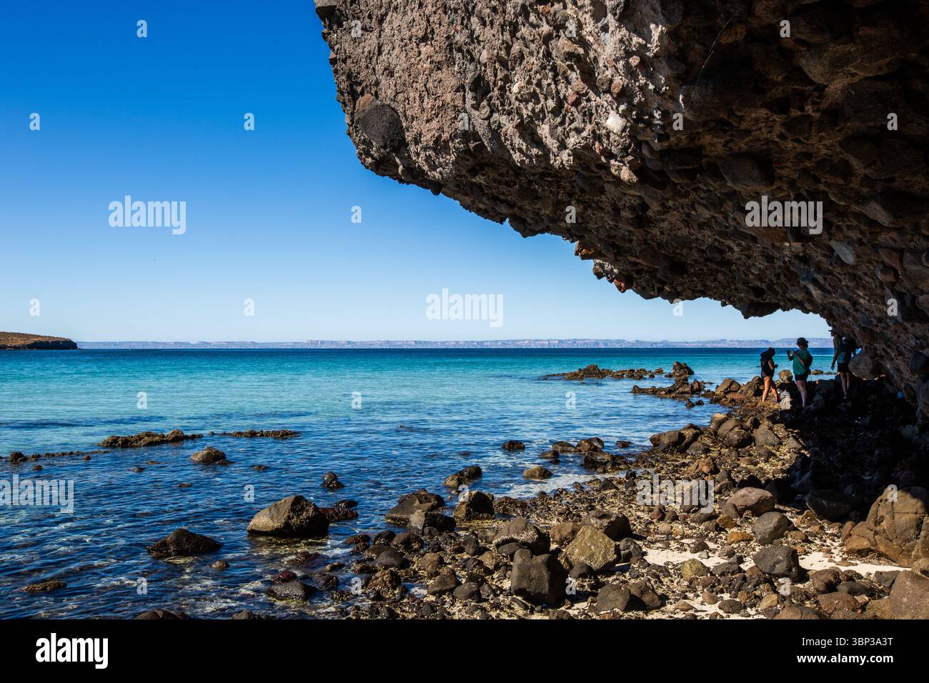 El Hongo (The Mushroom) is a famous rock formation at Balandra Beach in ...