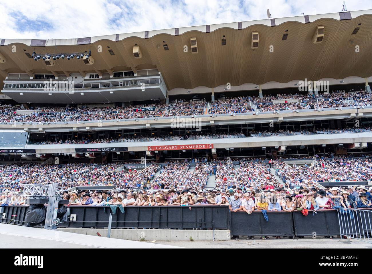 Atmosphere at the Calgary Rodeo during the Calgary Stampede on Saturday ...