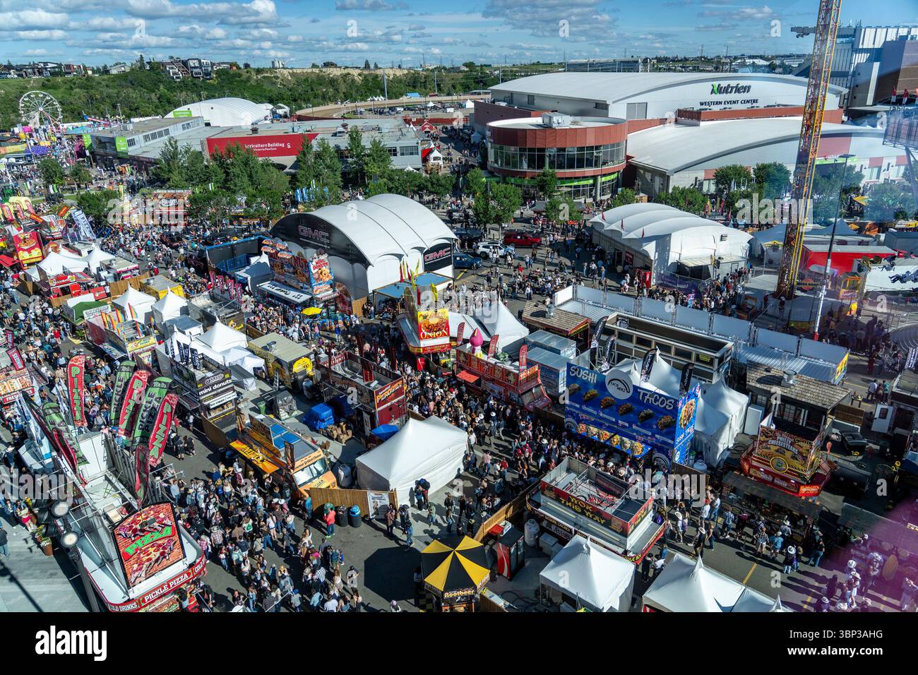 Atmosphere at the Calgary Rodeo during the Calgary Stampede on Saturday ...