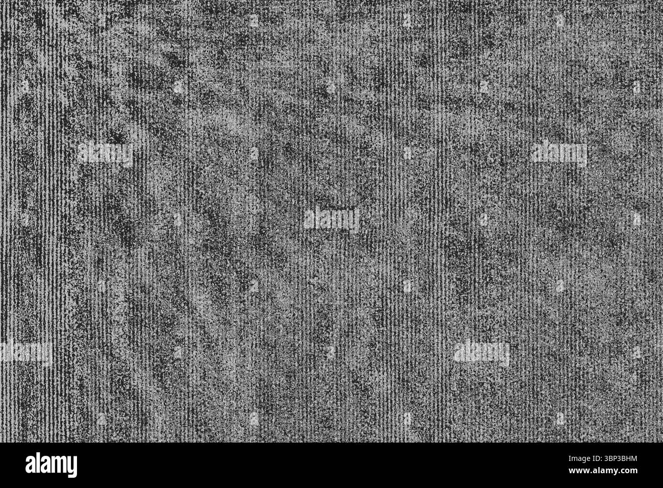 Black-and-white static noise pattern is filling full frame in flat ...