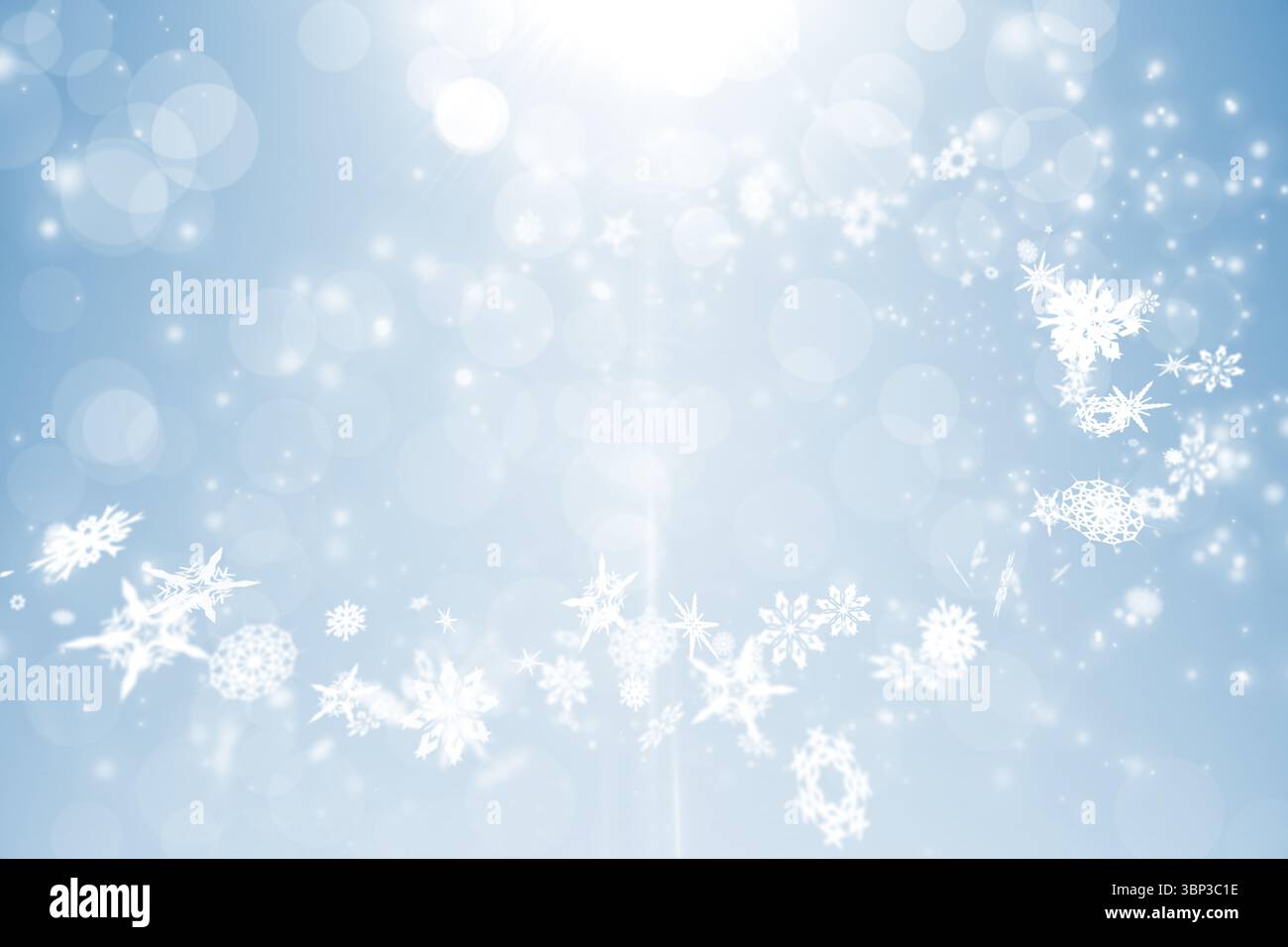 Unique snowflakes hi-res stock photography and images - Alamy