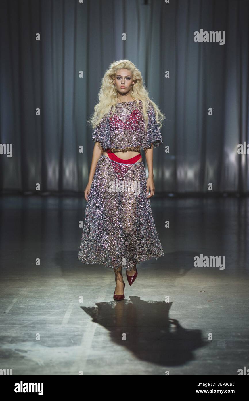 Daniela (winner GNTM2025) as a model for Kilian Kerner during the ...