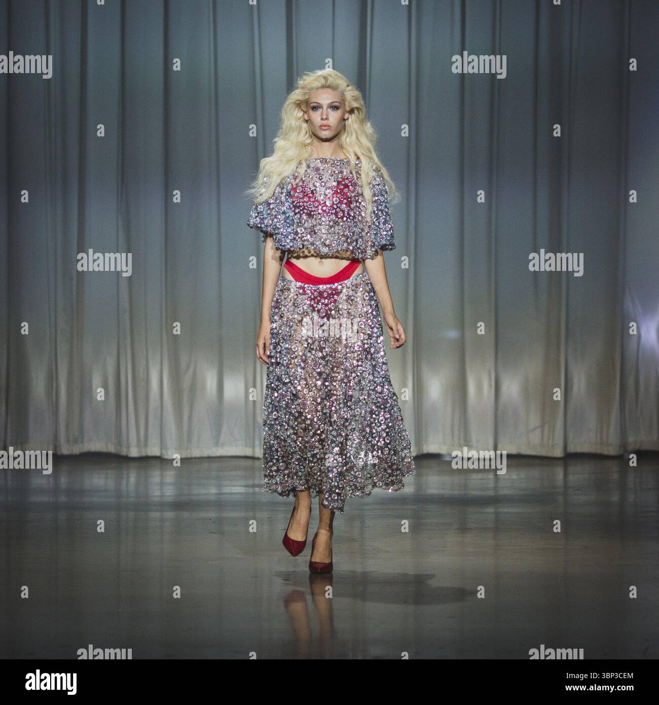 Daniela (winner GNTM2025) as a model for Kilian Kerner during the ...