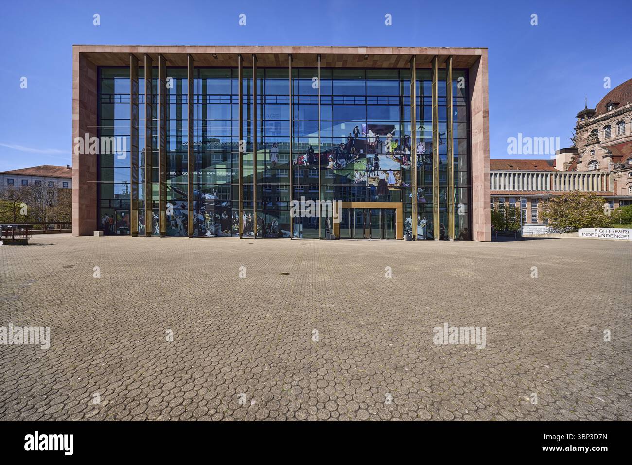 Nuremberg State Theatre, Schauspielhaus Nuremberg, architect Joerg ...