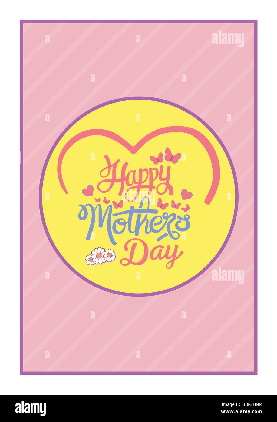 Blue heart emblem mother hi-res stock photography and images - Alamy