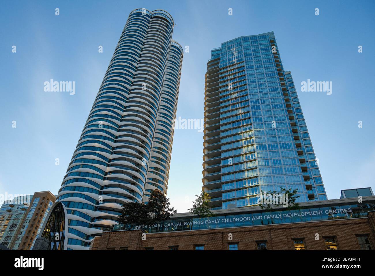 The Butterly & Patina buildings above the Robert Lee YMCA building on ...