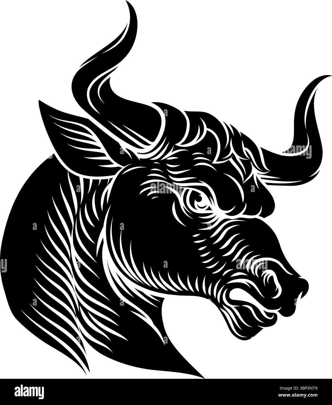 Bull Heraldry Coat of Arms Heraldic Crest Animal Stock Vector Image ...