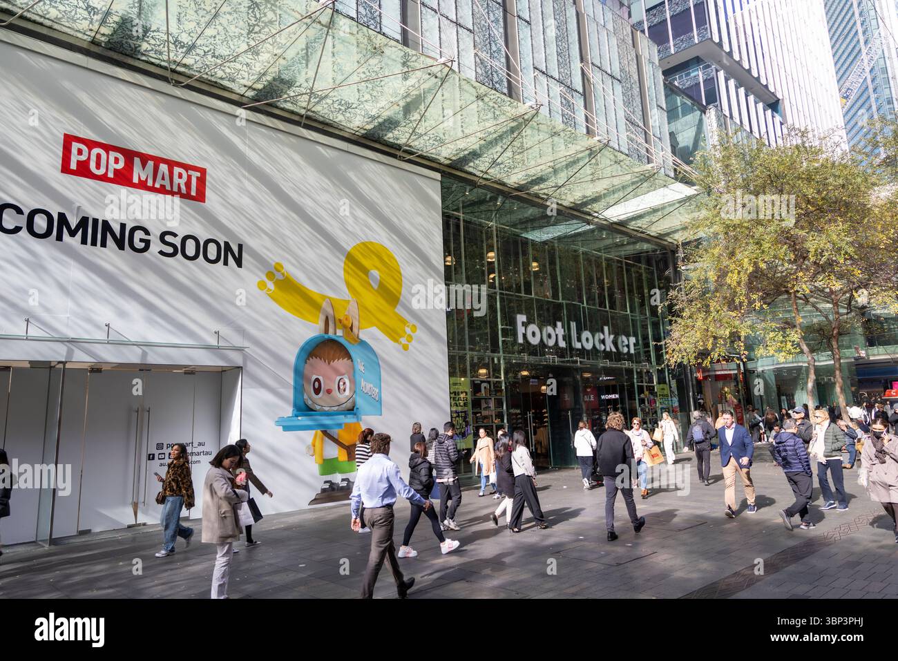 Pop Mart toy store opening soon in Pitt street Sydney city centre, next ...