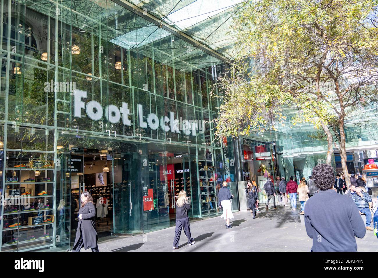 Foot Locker American retailer of footwear, australian flagship store in ...