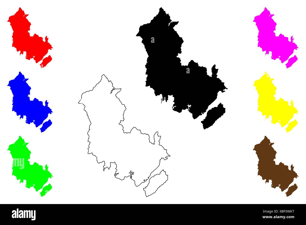 Hatsukaichi city (Japan, Nihon-koku or Nippon-koku, Chugoku region) map ...