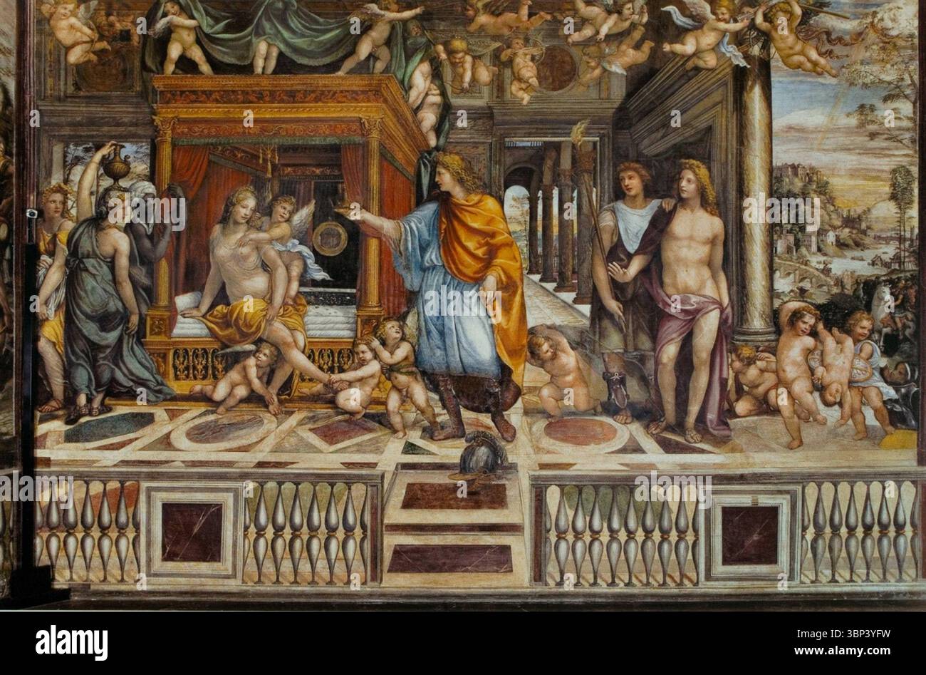 Marriage of Alexander and Roxana - The wedding of Alexander the Great ...