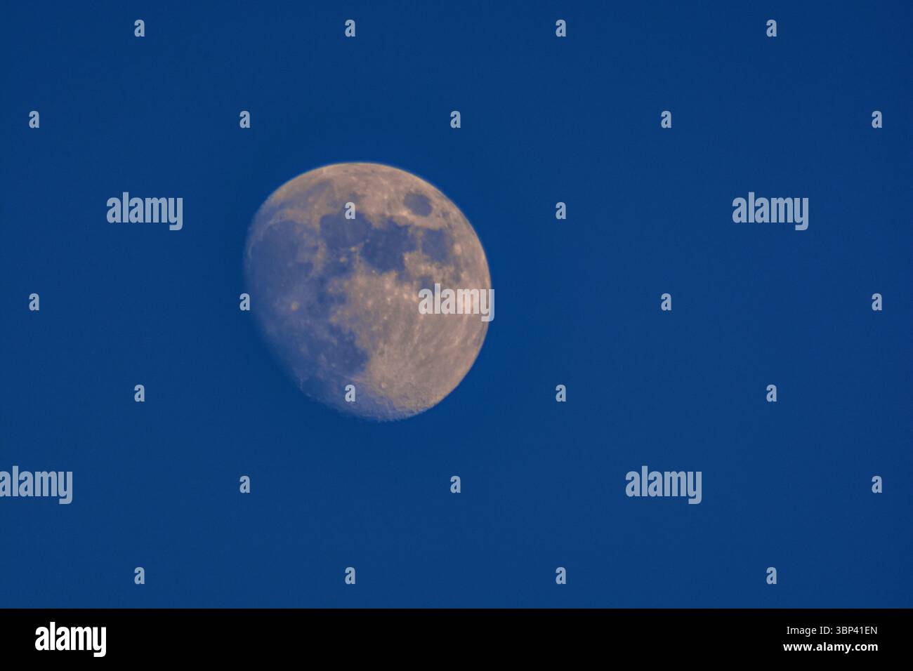 Waxing gibbous moon high hi-res stock photography and images - Alamy