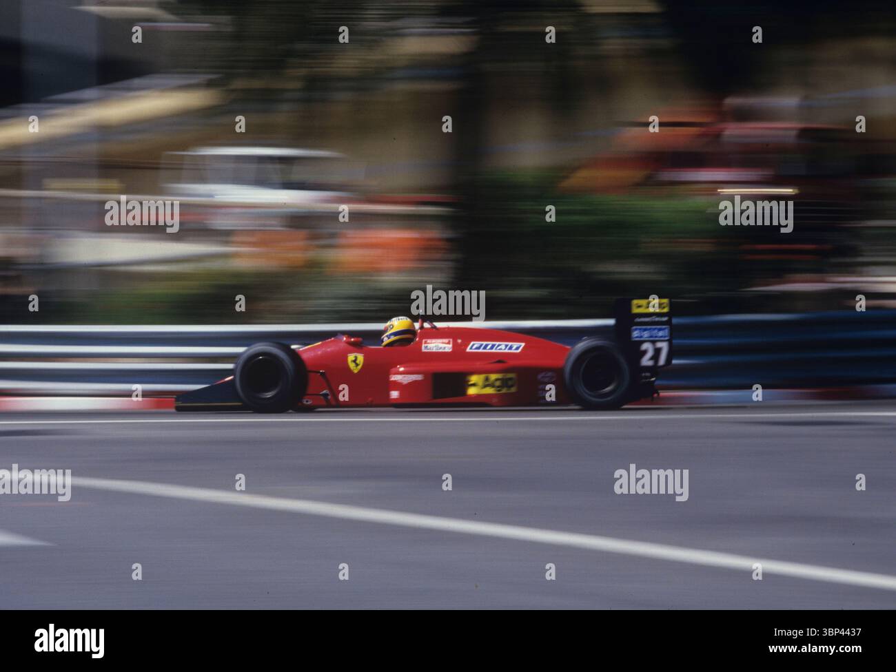 Michele Alboreto At The 1987 Monaco Grand Prix took place on May 31 ...