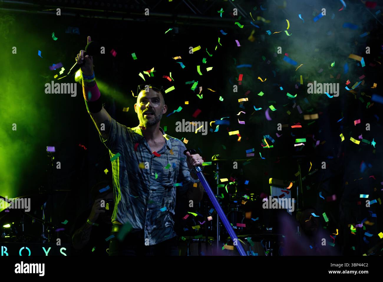 Kings Lynn, Norfolk. UK. 5th July 2025. Wild Boys perform at Festival ...