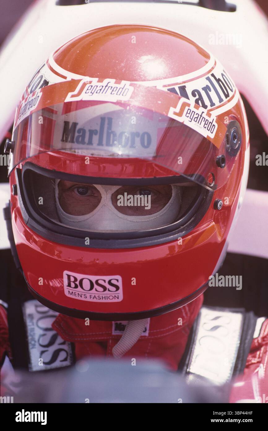 Andreas Nikolaus ( Niki ) Lauda Austrian racing driver and aviation ...