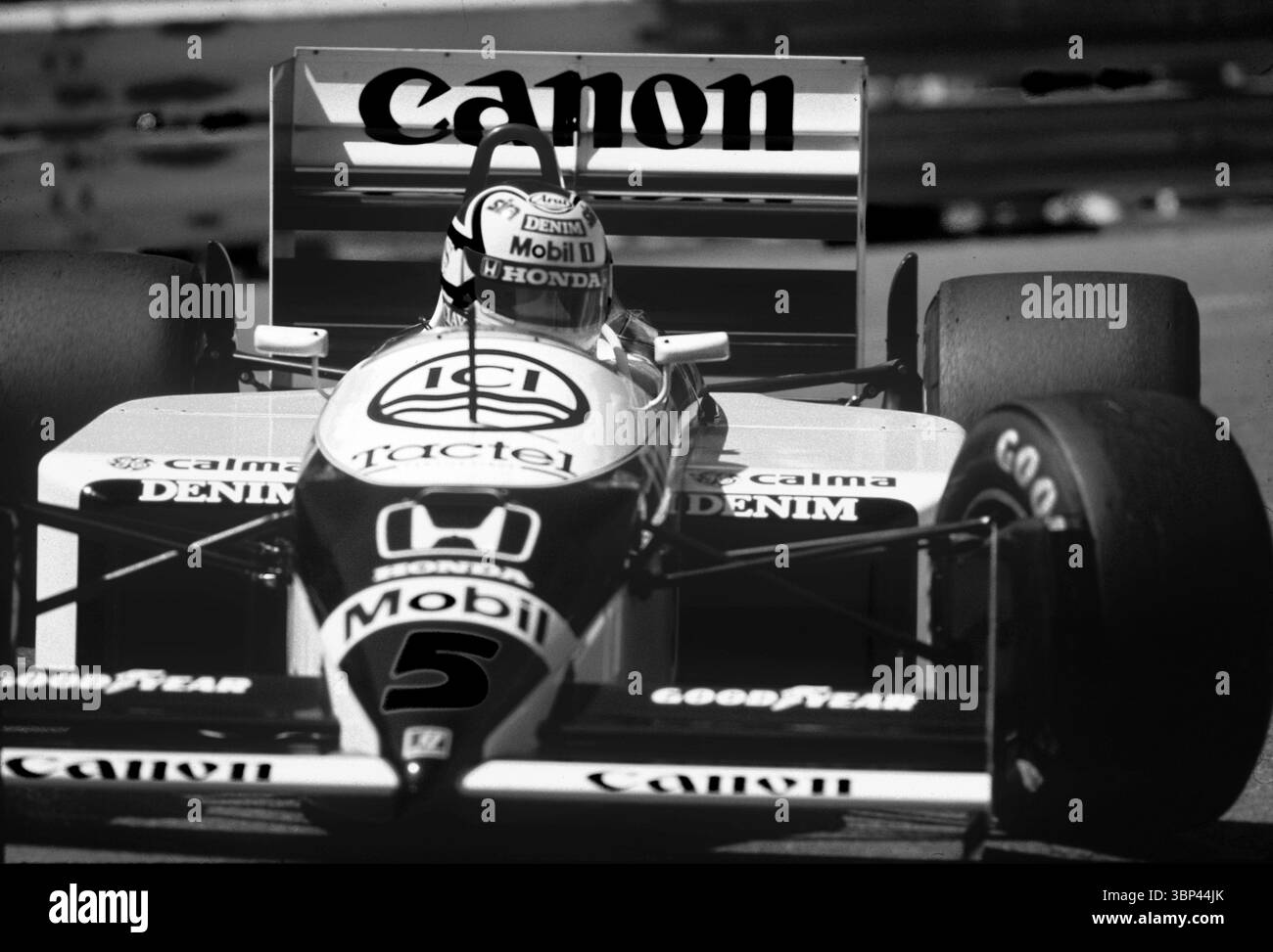 Nigel Ernest James Mansell at The 1987 Monaco Grand Prix took which took place on May 31, 1987 ...