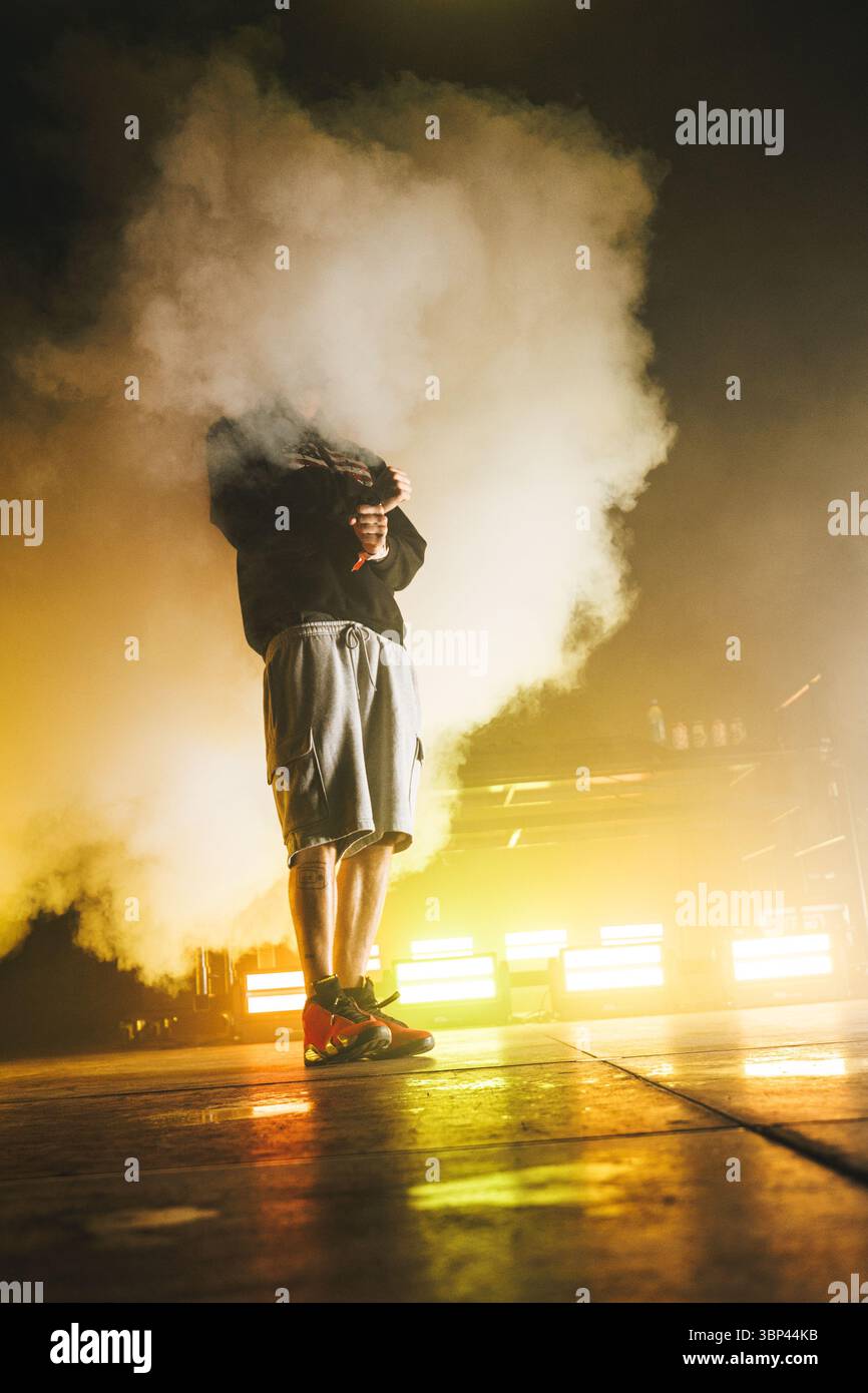 Roskilde, Denmark. 05th, Juli 2025. The American electronic music duo ...